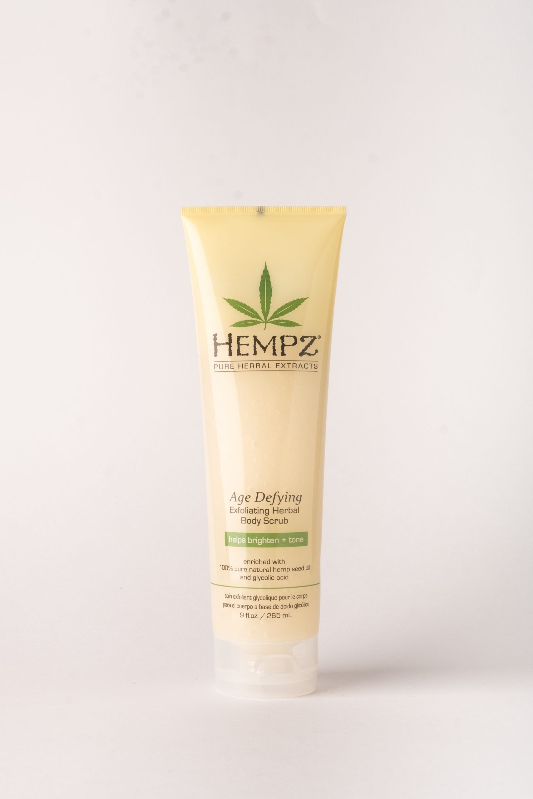 HEMPZ скраб для тела АНТИВОЗРАСТНОЙ, 265мл. - купить в Everglow магазин ...